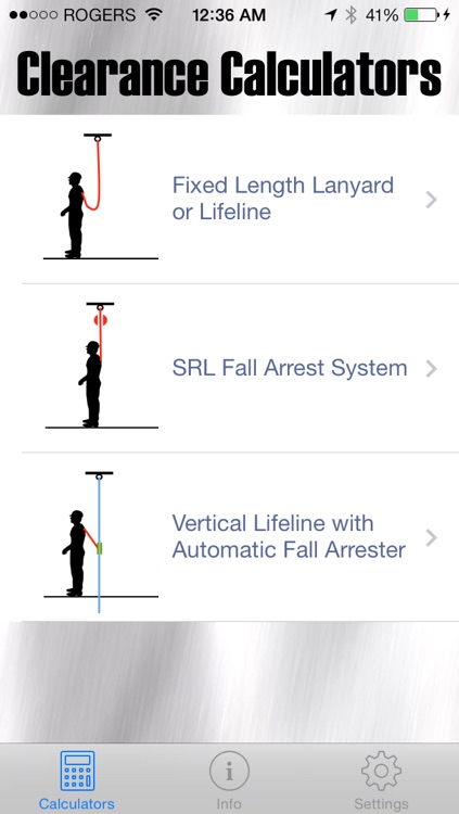 FallClear LITE - Fall Arrest Clearance Calculators by High Engineering Corp