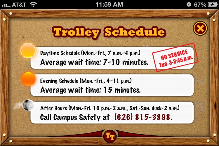 APU Trolley Tracker by Azusa Pacific University