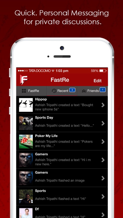 FastRe - Text, Voice, & Video in Groups by APPTHISLIFE LLC