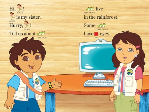 Go Diego Go Tree Frogs