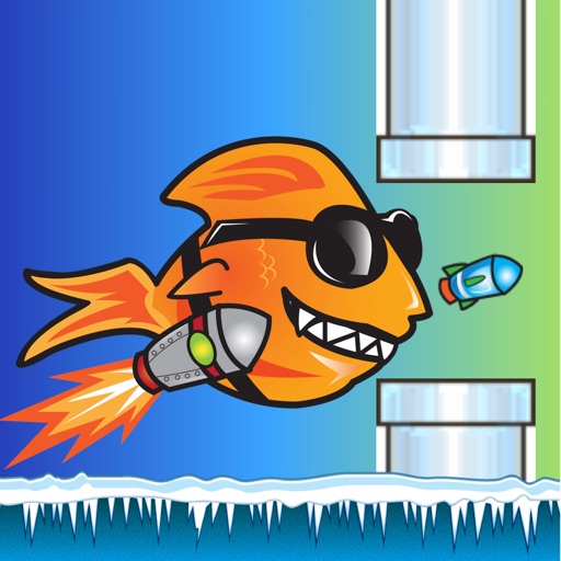 Flying Rocket Fish by A Saheed