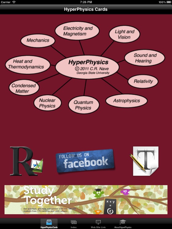 HyperPhysics - iPad Edition by Rob Emery