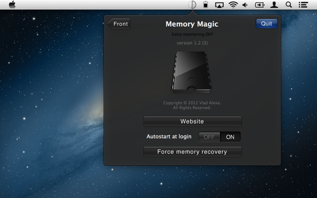 【Mac OS APP】Memory Magic 魔術般的記憶體監控工具 – Dr.愛瘋 APP Navi