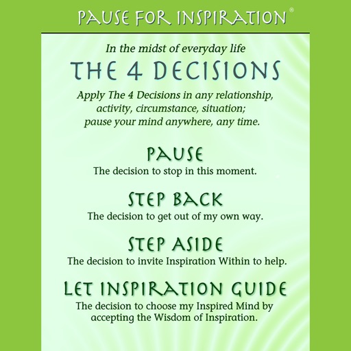 Pause For Inspiration by MindActive