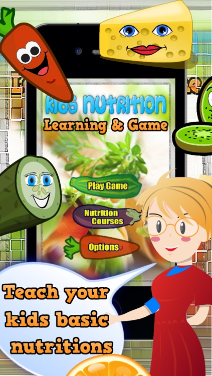 Kids Nutrition - Learning and Game by George Choy