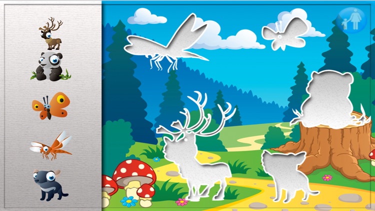 Animal Puzzles for Kids and Toddlers Game by Chris Razmovski