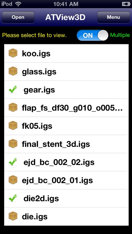 IGES 3D Viewer i by Afanche Technologies, Inc.