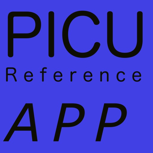 PICU Quick Reference App by Jacob Eichenberger