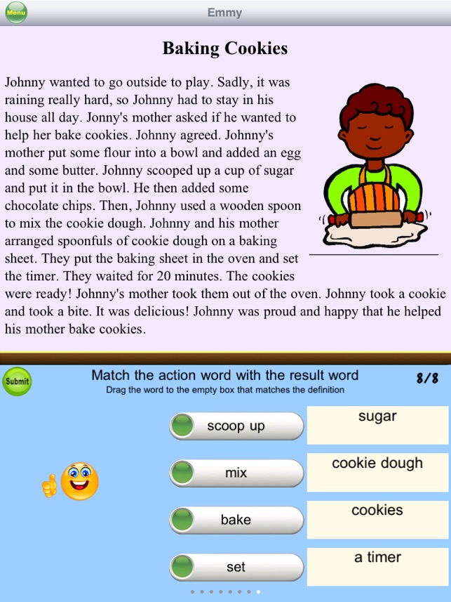  Second Grade Reading Comprehension On The App Store