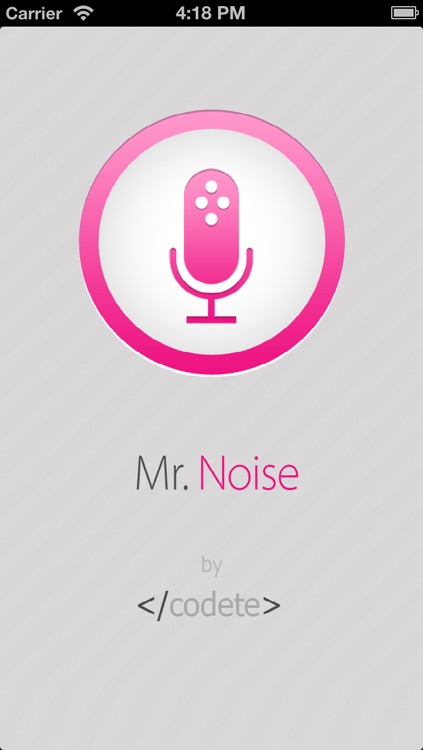 MrNoise by Karol Przystalski