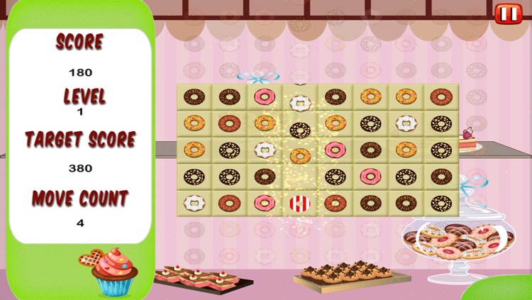 Donut Matching Craze - Food Puzzle Board Game by Crush IT Studios Ltd
