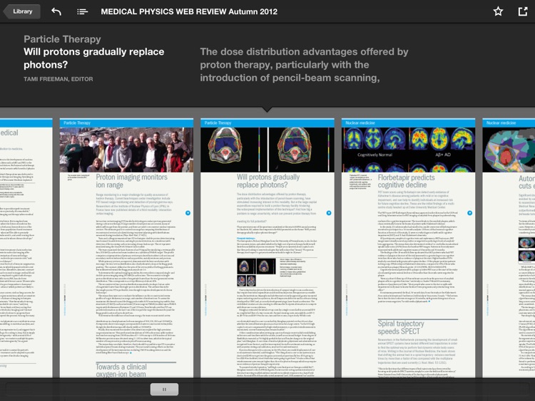 Medical Physics Web Review by IOP Publishing