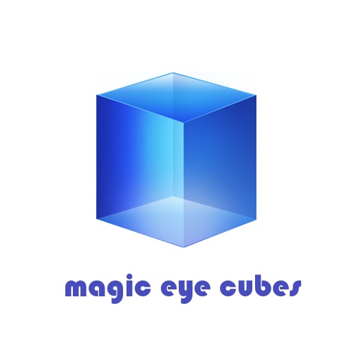 Magic Eye Cubes by William Alexander