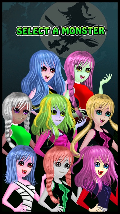 Anime Monster Princess Girl Dress up - A virtual world of hairstyles ...