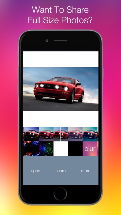 Insta Full Size - Social Photo Editor with Fit Image Feature for ...
