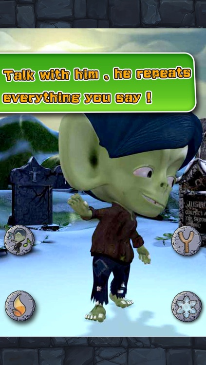 Talking mini Zombie by Talking Social