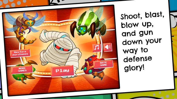 Pyramid Mummy Treasure - FREE - Crazy Mutant Bugs Heist TD Battles Game ...