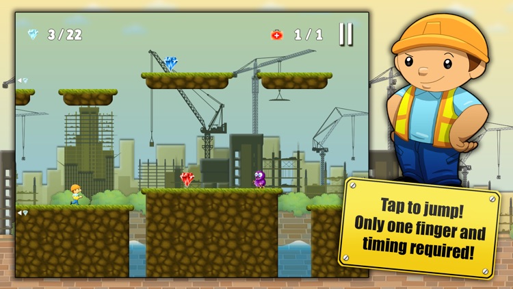Diamond Runner ~ the best free jump and run bandit platform game with ...