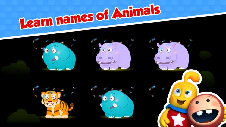 Learn Jungle Animal Names : Peekaboo Memory Matching Puzzle for Toddler ...