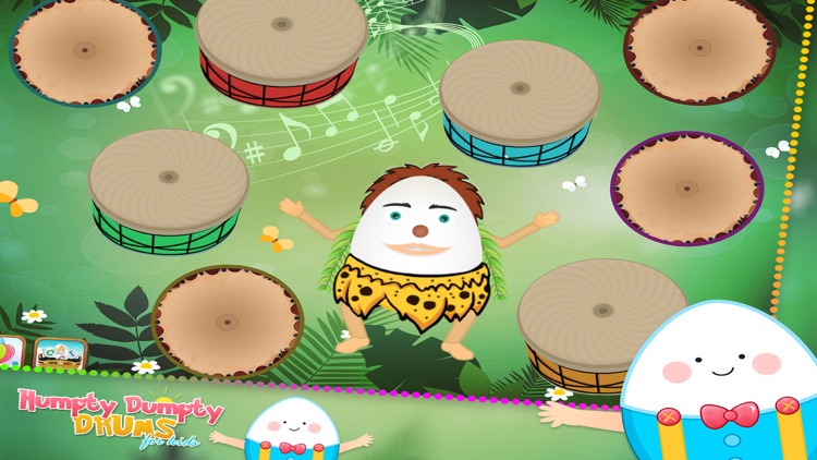 Humpty Dumpty Baby Drums - Kids Drum Set Game by Digital Dividend AB