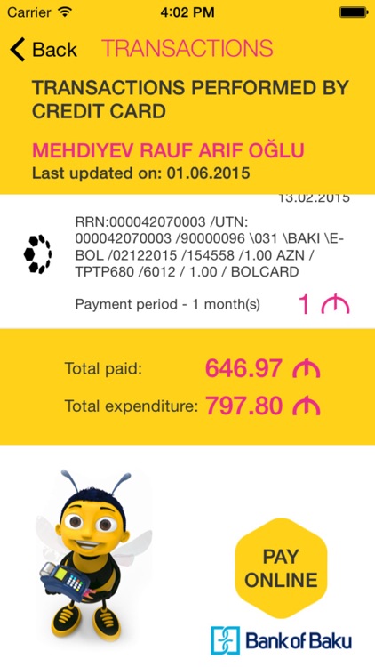 Bolkart by Bank of Baku OJSC