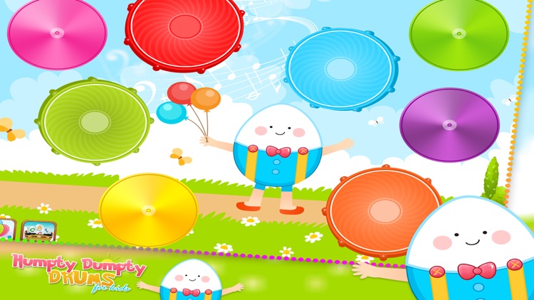 Humpty Dumpty Baby Drums - Kids Drum Set Game by Digital Dividend AB
