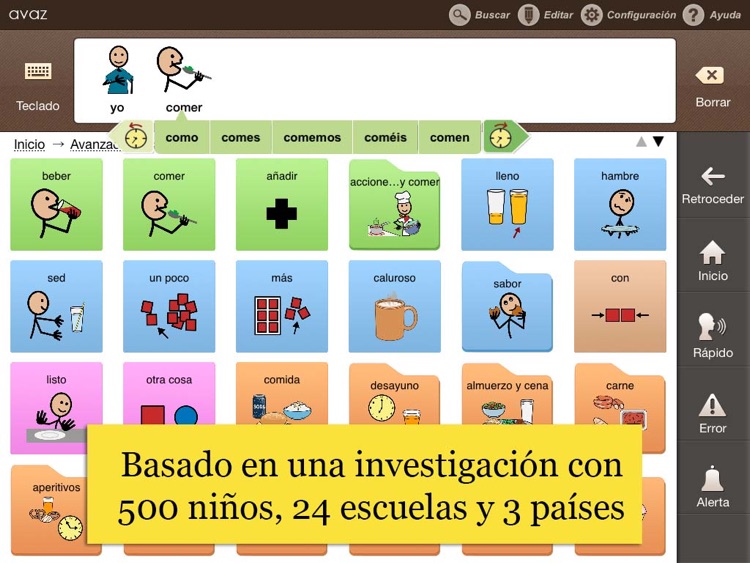 Avaz Español - AAC App para el autismo (Software de comunicación ...