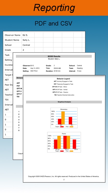 BOSS™ - Behavioral Observation of Students in Schools™ by Pearson ...