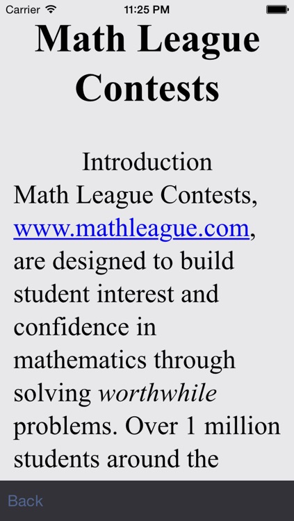 Math League Contests (For Student) by Boya Education LLC