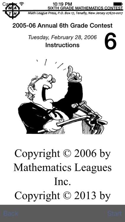 Math League Contests (Questions and Answers) Grade 6, 2001-06 by Boya ...