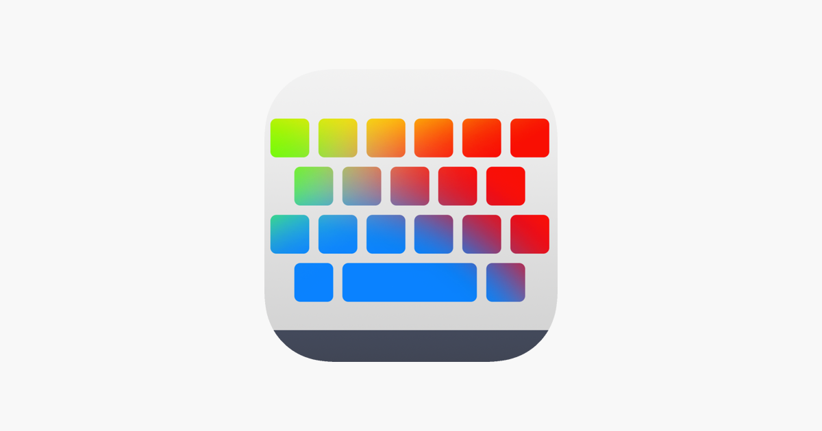 ‎Color Keys - Free Colorful Keyboard for iOS 8 and iPhone / iPad on the ...