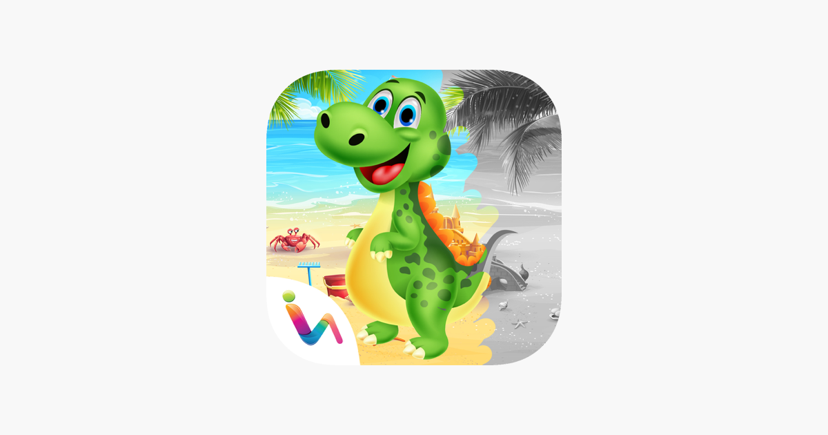 ‎Dinosaurs Scratch & Paint Color Games on the App Store