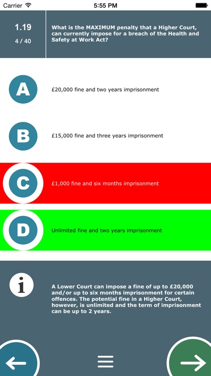ECS Safety Test - Revision Questions by Time4