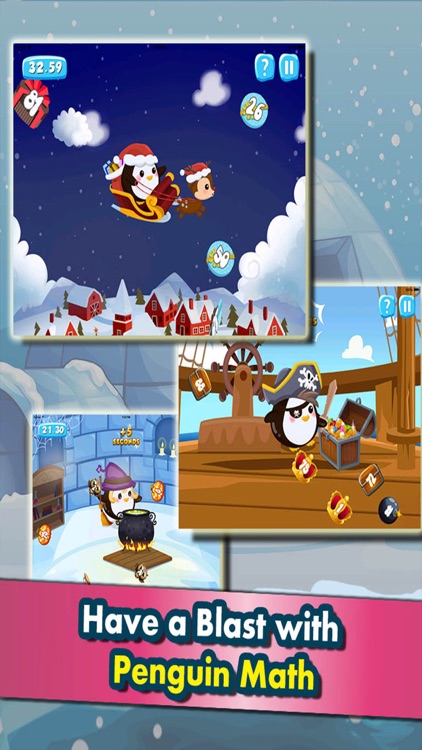 Penguin Math Club - Number Jewel Mathematics for Kids FREE by Jira Davis