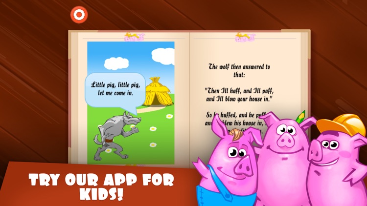 The Three Funny Pigs – Interactive Fairy Tale by Education Terra