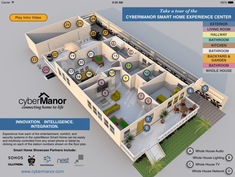 cyberManor Smart Home Experience Center Tour by cyberManor LLC