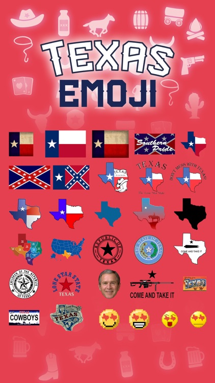 Texas Emoji by Bo Ram Kim