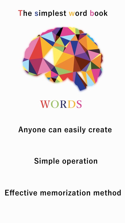 Words - Make Your Original Vocabulary Card by shunsuke nambu