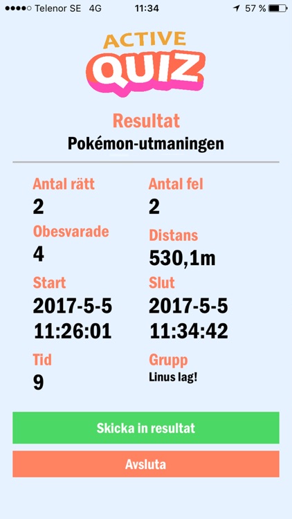 Active Quiz by Trilo Interactive AB