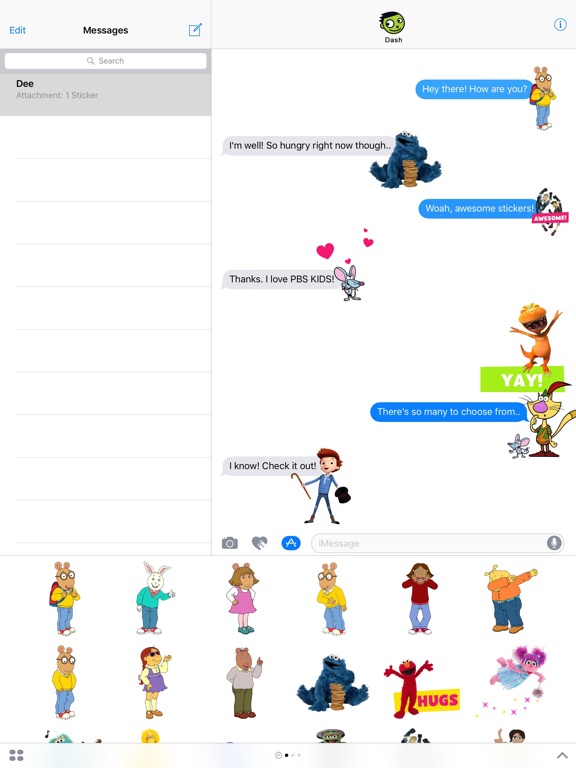 PBS KIDS Stickers - AppRecs