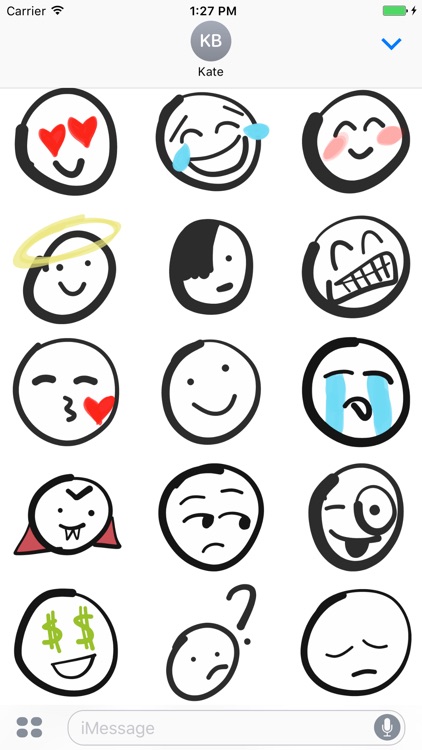 Emoji sticker - funny weird stickers for iMessage by Cameron Ewart