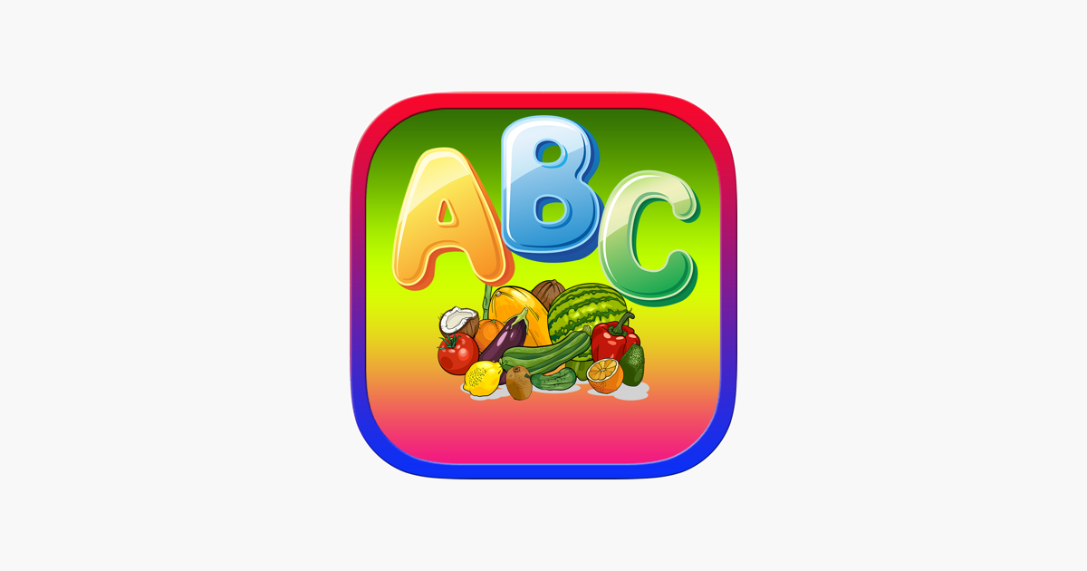 ‎ABC Kids First Words - Vegetables Fruits Alphabet on the App Store