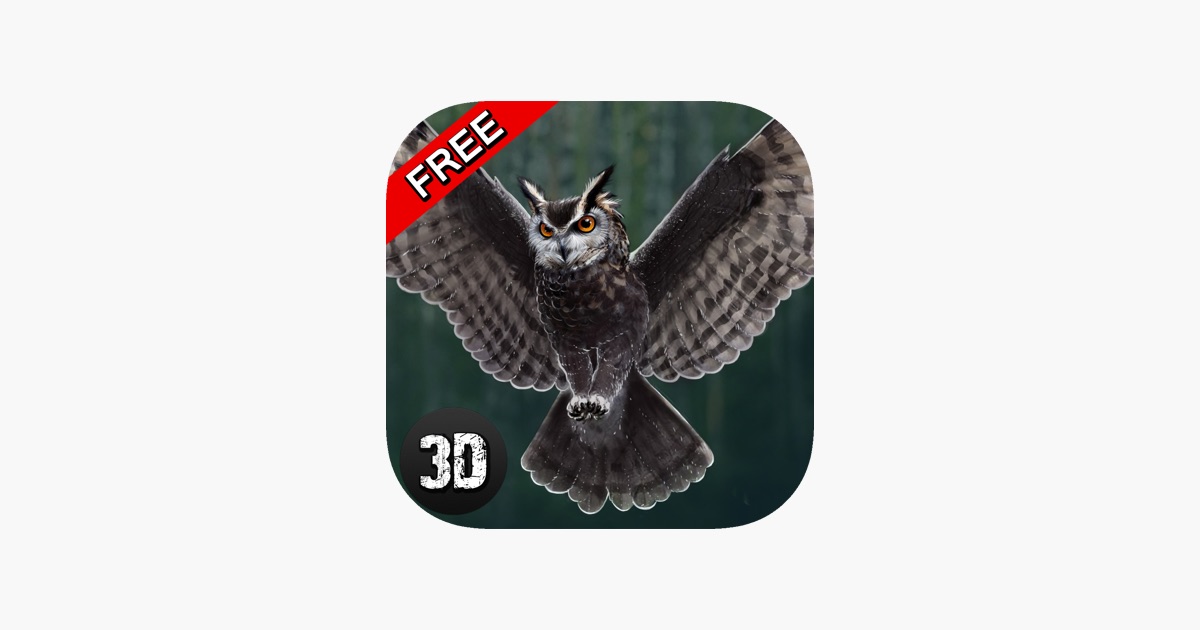 ‎Appen Flying Owl Bird Survival Simulator 3D – App Store