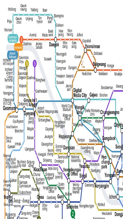 Subway Korea Train Rail Buses Maps Schedule by Janice Ong