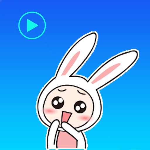 Rabbit Animated Lovely Stickers by Thanh Duong