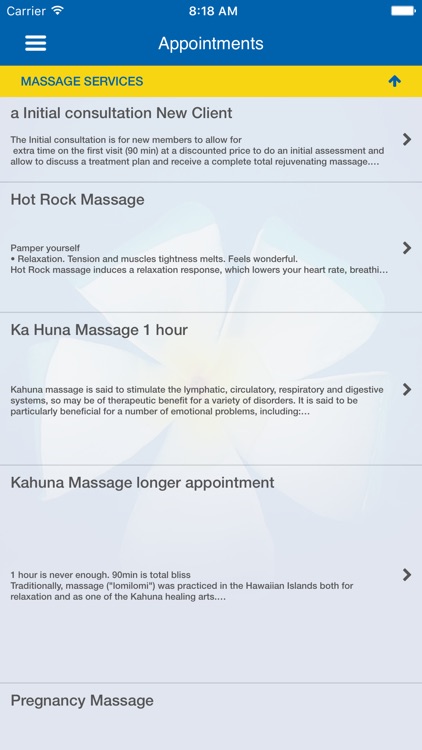 Energy Work Massage by MINDBODY, Incorporated