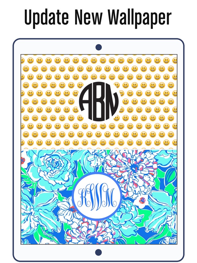 Make Your Own Monogram Wallpaper Iho Monogram Maker App On The App