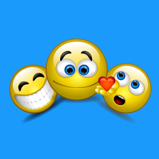 Animated Smiley Stickers for iMessage by Yajing Qian