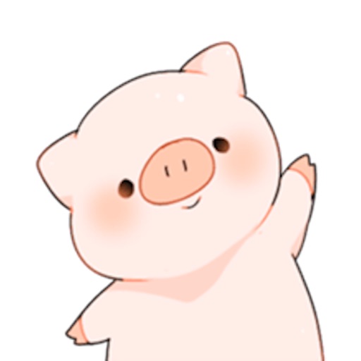 Pig Lovely Stickers by Thiet Duong