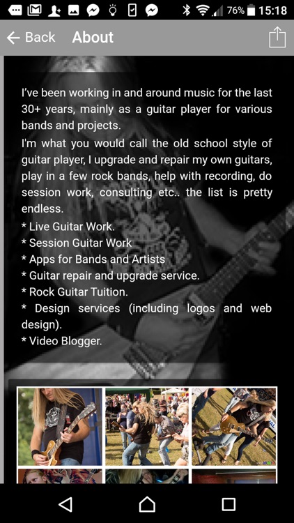 Dave Barlow Guitar by Dave Barlow